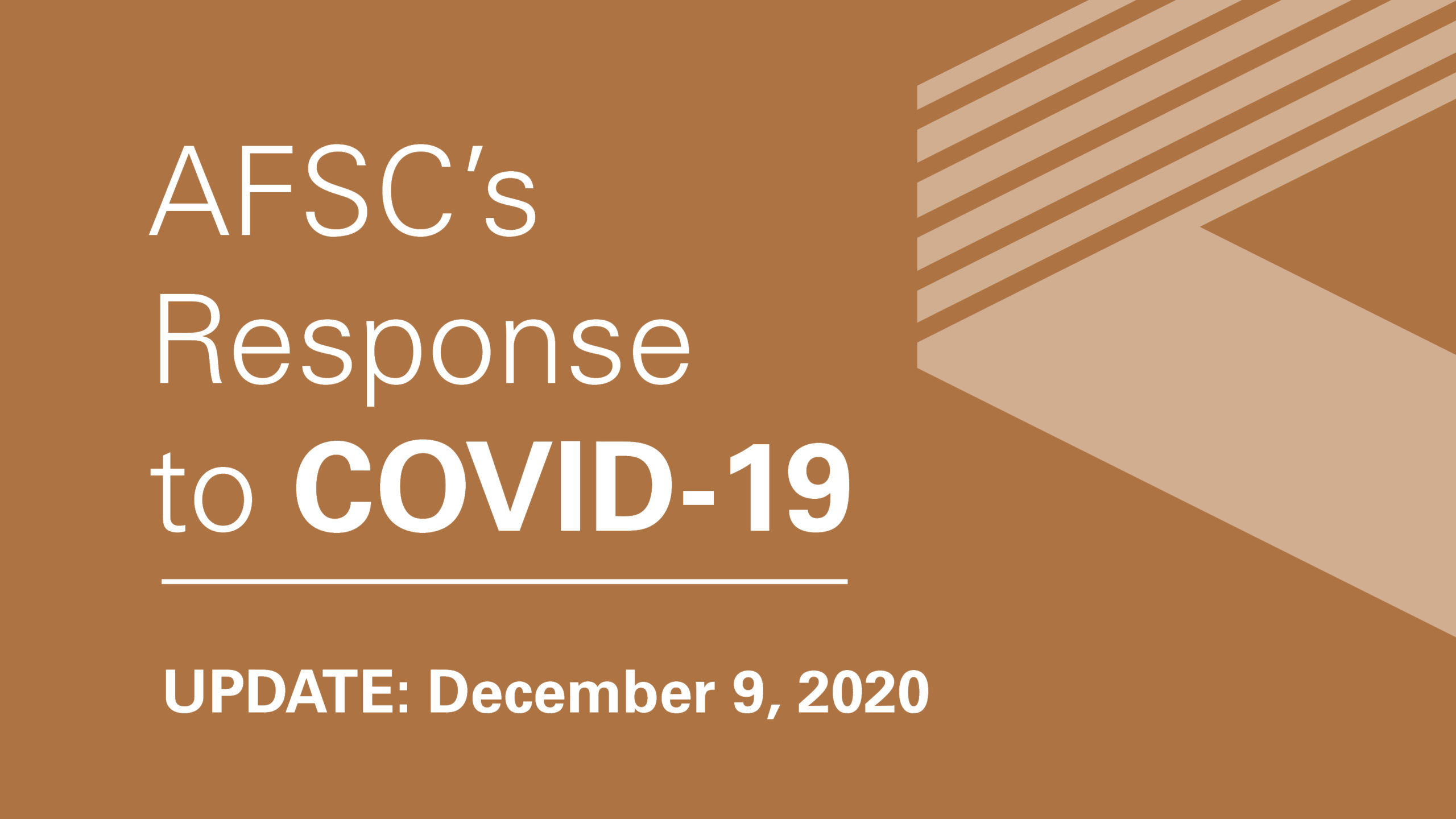 AFSC adjusts branch operations in light of new mandatory health ...