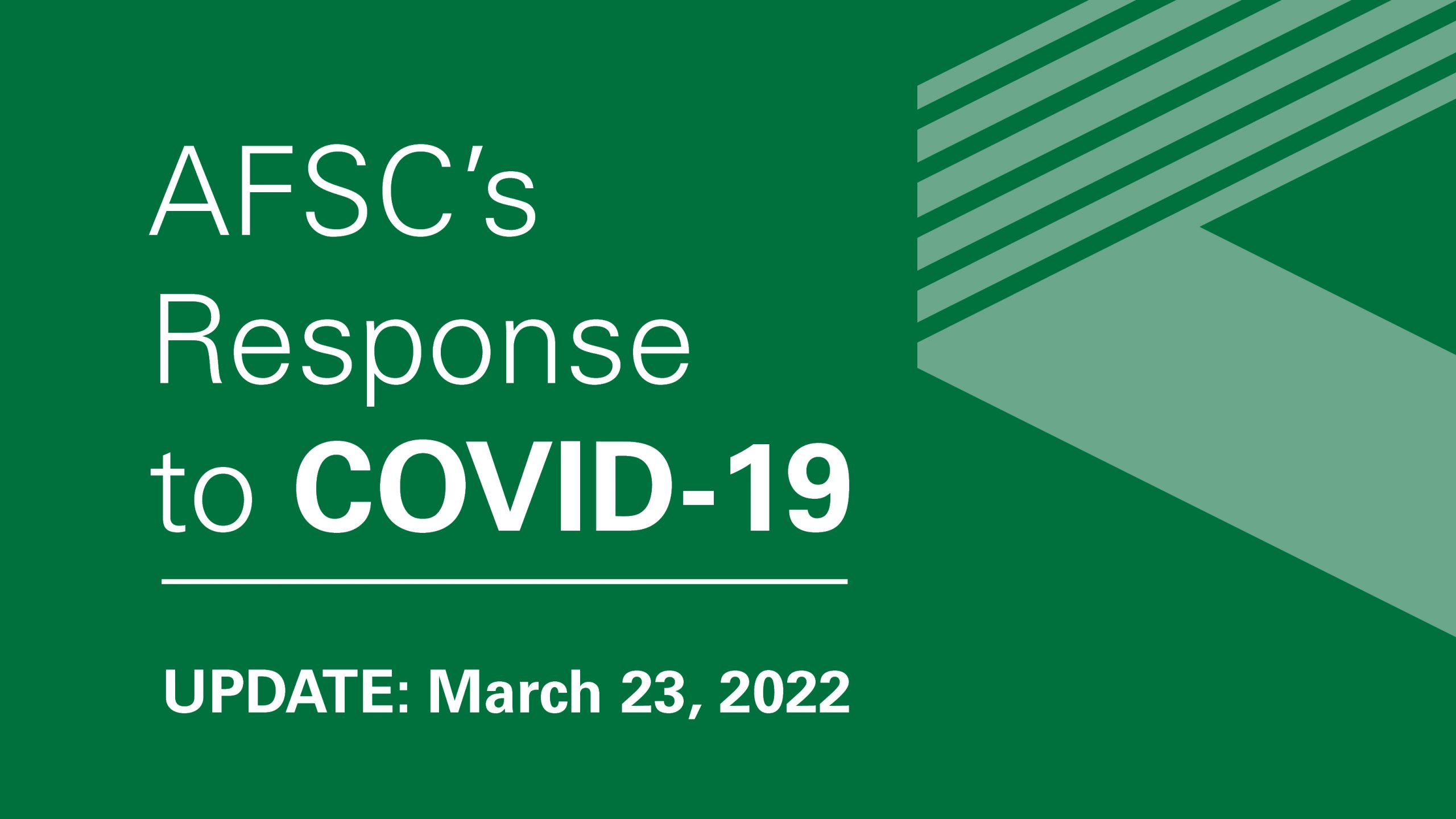 AFSC branch offices return to unrestricted access - Agriculture ...